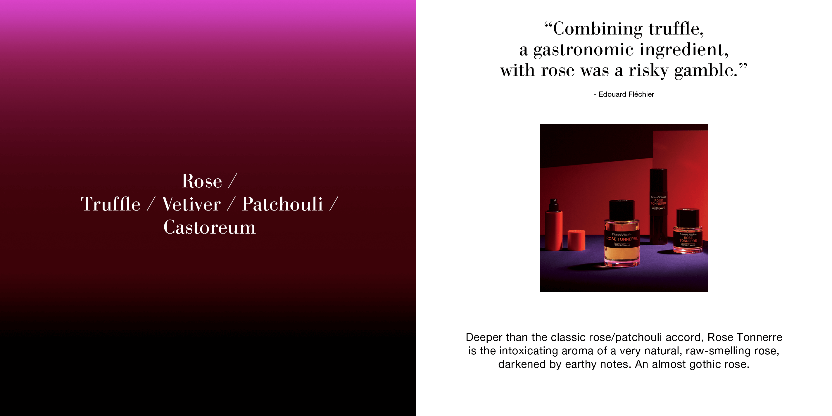 ROSE TONNERRE by Edouard Fléchier | Frederic Malle